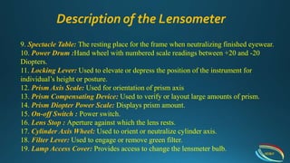 Lensometer | PPTX