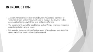LENSOMETER.pptx