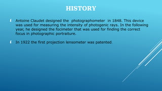 lensometer to find focal power of the lens..pptx