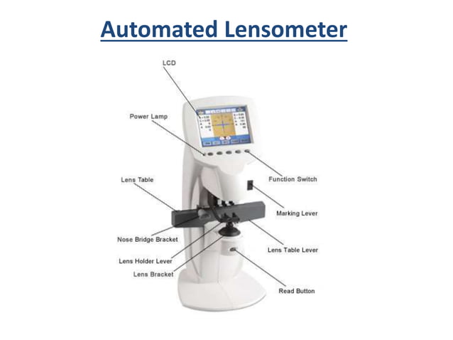 LENSOMETER---7.pptx | Photography | Arts and Crafts