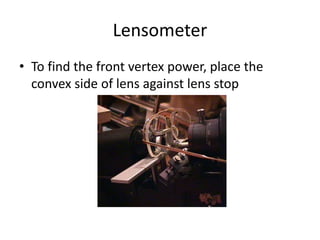 LENSOMETER---7.pptx | Photography | Arts and Crafts