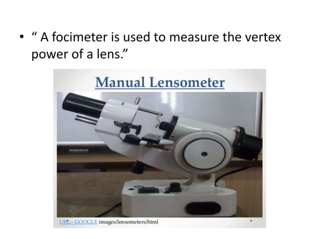 Lensometry. | PPTX