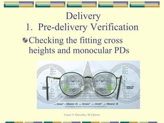 Lens ordering and verification | PPT