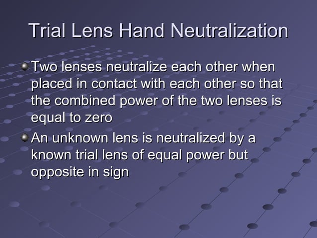 Lenspowermeasurement 121007031943-phpapp02 | PPT