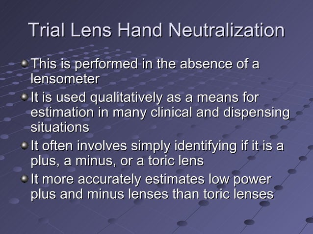 Lens power measurement | PPT | Photography | Arts and Crafts