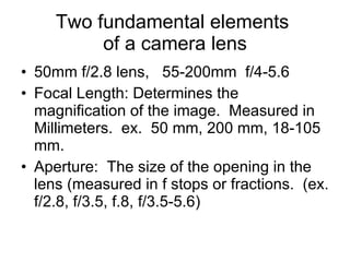 Lens Power Point Presentation. | PPT