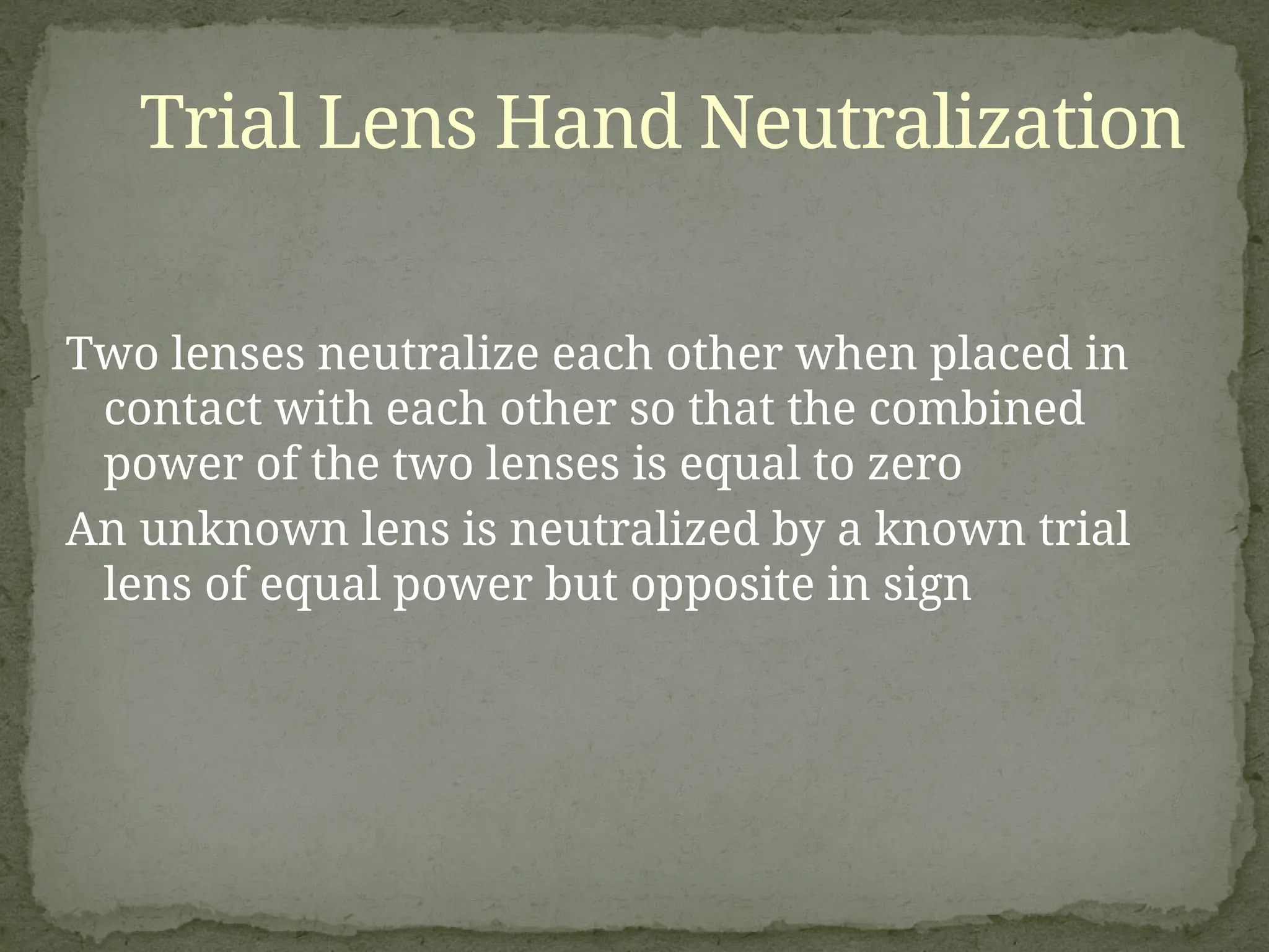 Lens power specification and measurements.pptx