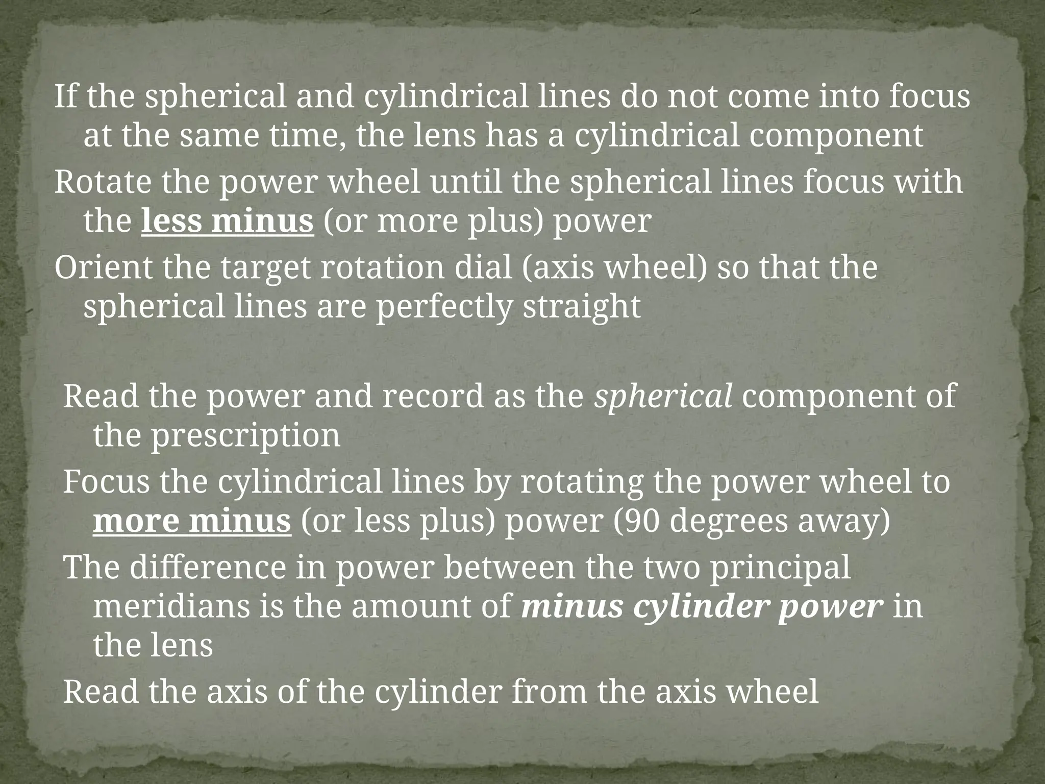 Lens power specification and measurements.pptx