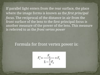 Lens power specification and measurements.pptx