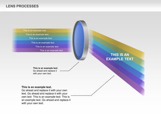 Lens Process Diagrams (for PowerPoint and Google Slides) | PPTX