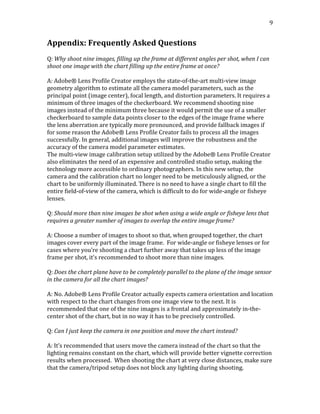 Lens Profile Creator | PDF