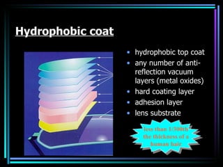 Ophthalmic lens reflections & ARC | PPT