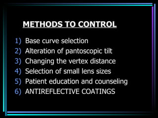 Ophthalmic lens reflections & ARC | PPT