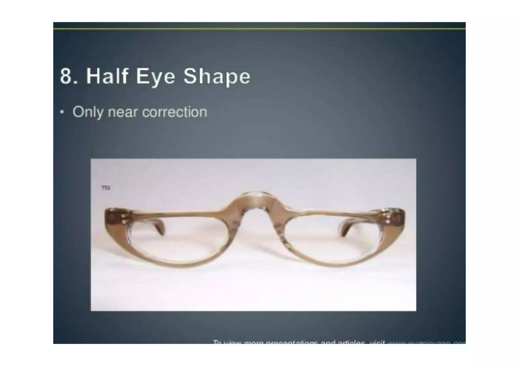 Lens shapes.pptx | Eye and Vision Conditions | Diseases and Conditions