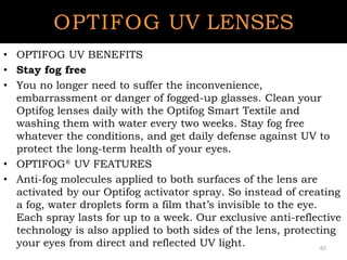 Lens surface coating | PPTX