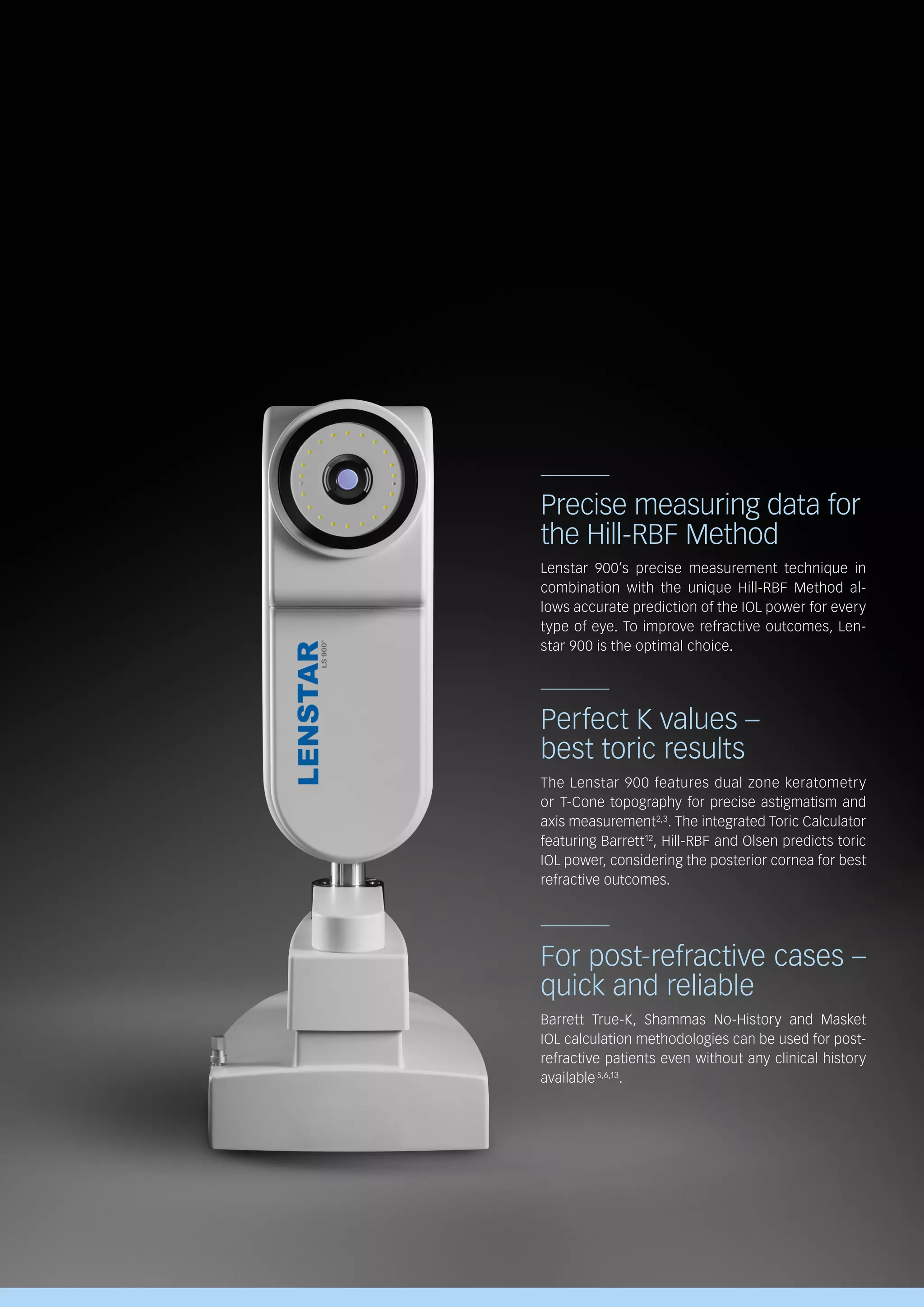 Lenstar 900 'Improving Outcomes' Brochure | PDF