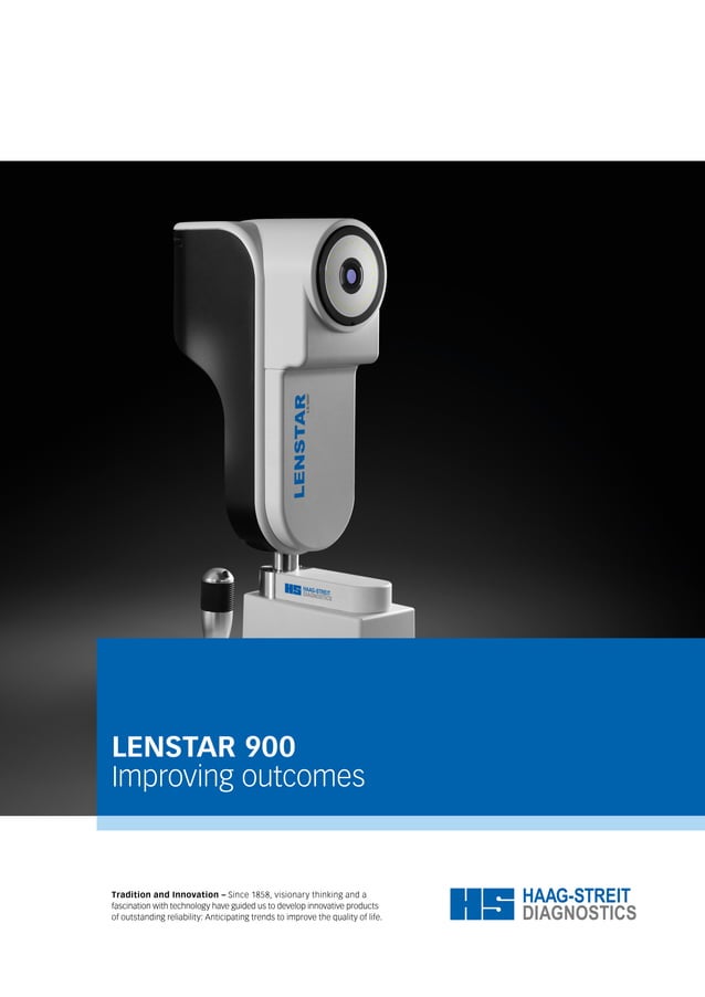 Lenstar 900 'Improving Outcomes' Brochure | PDF | Eye and Vision ...