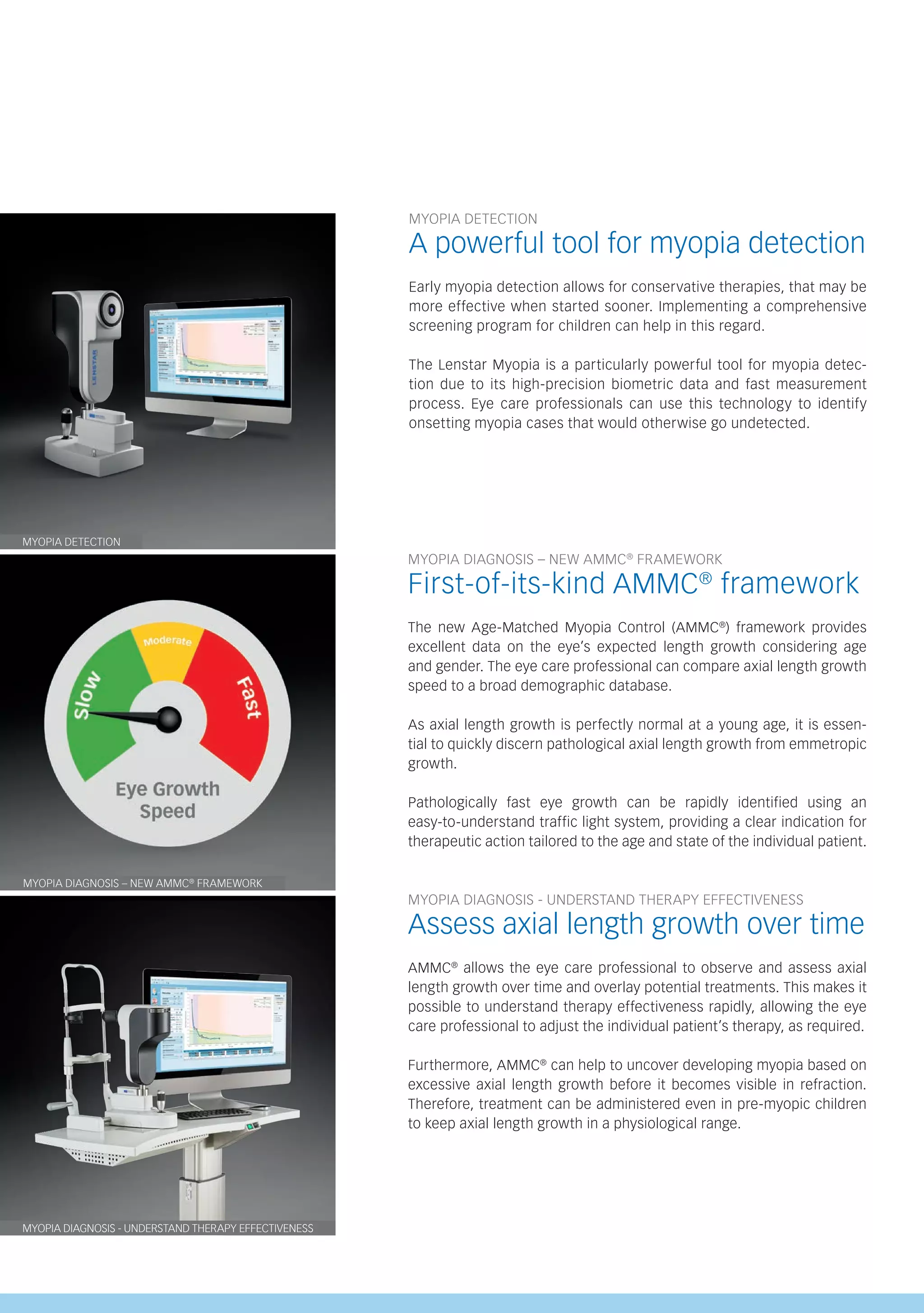 Lenstar Myopia brochure | PDF