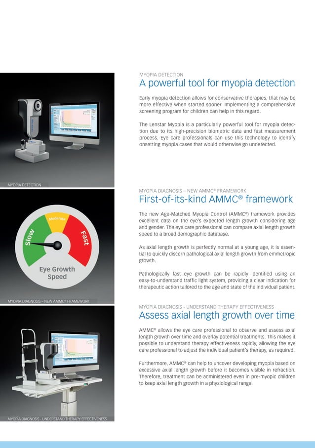 Lenstar Myopia brochure | PDF