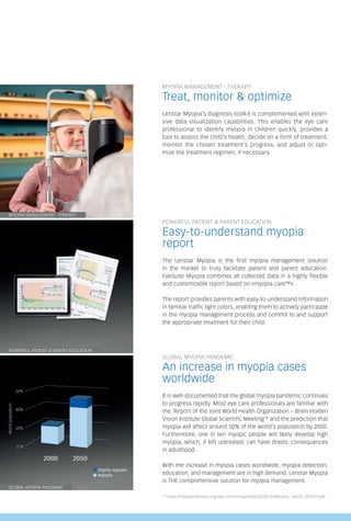 Lenstar Myopia brochure | PDF