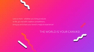 Lens That - Facebook Camera & Snapchat AR Creative Studio | PDF