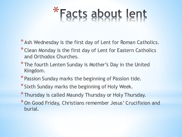 Lent