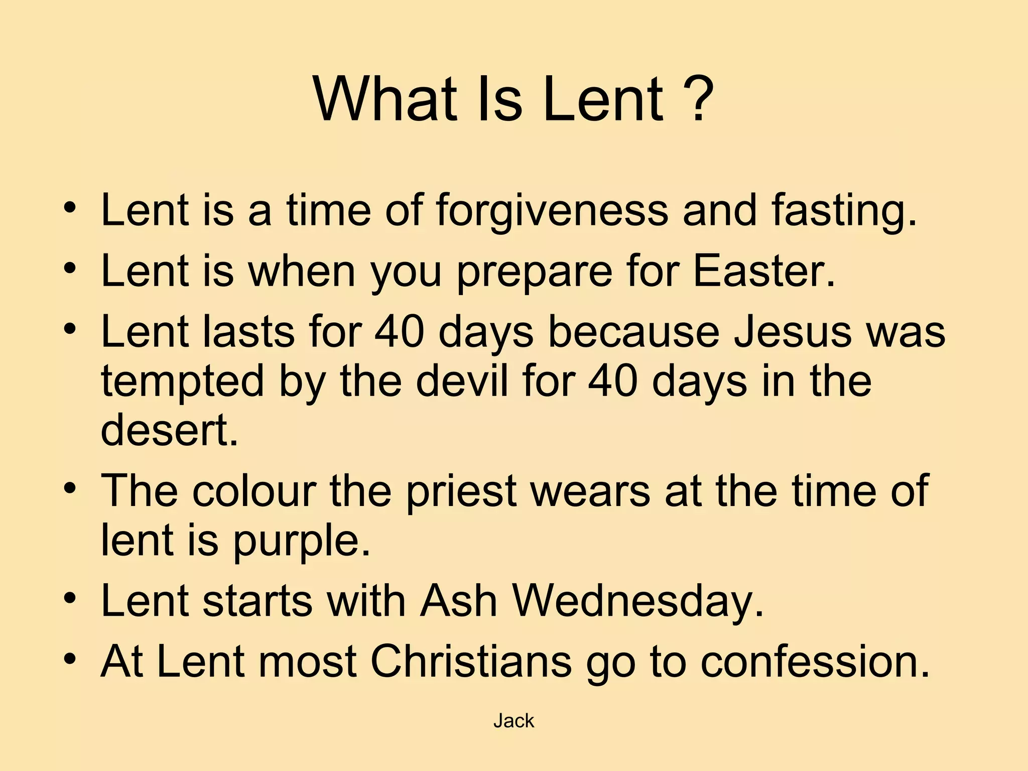 Lent Christianity | PPT