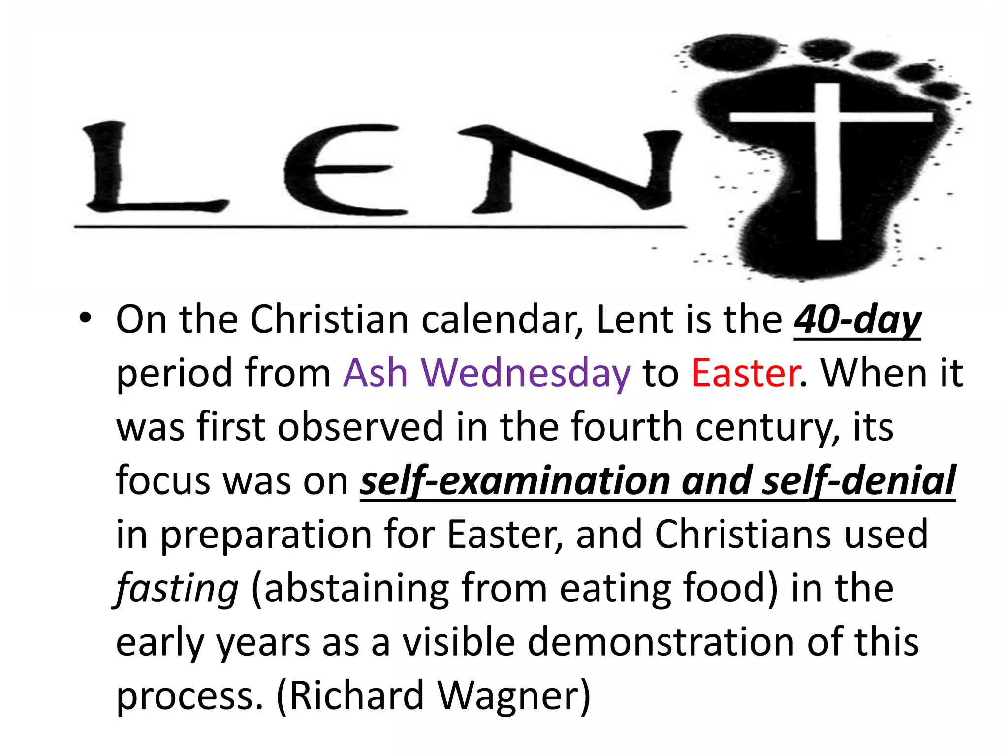 Lenten Recollection 2015 | PPTX