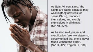 Lent and Living Out the Five Vincentian Virtues | PDF