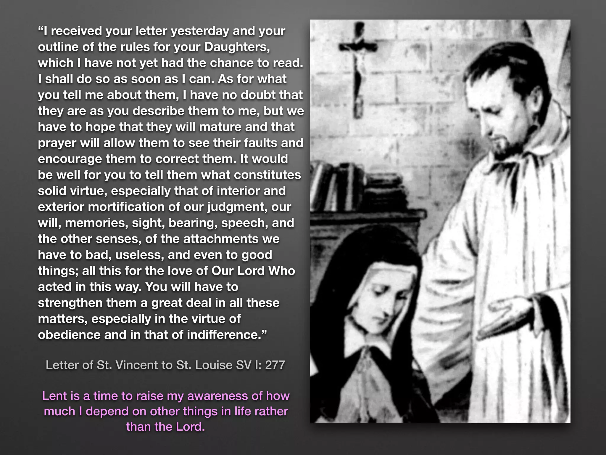 Lenten Themes with St. Vincent and St. Louise | PDF