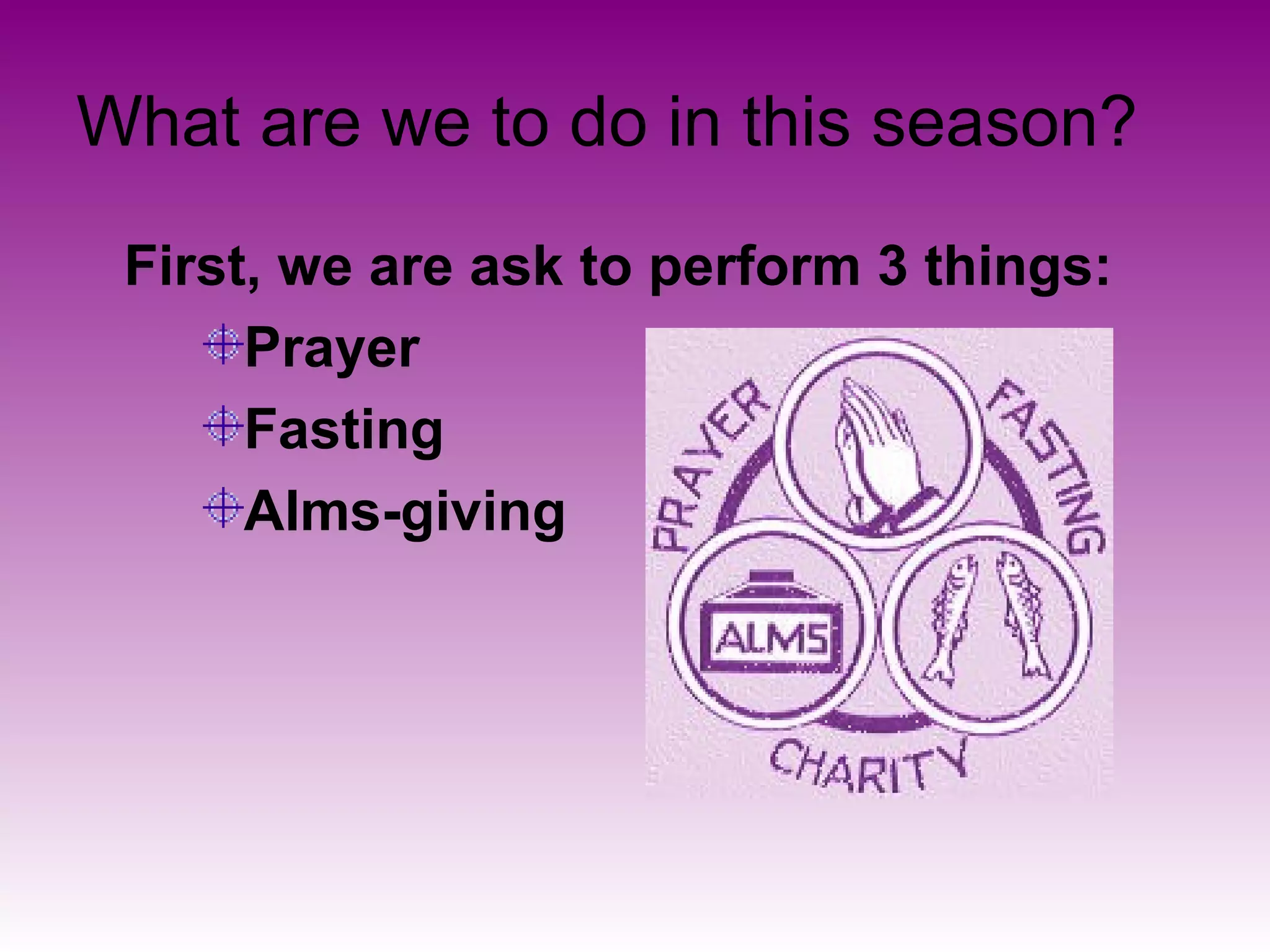 Lenten Season | PPT