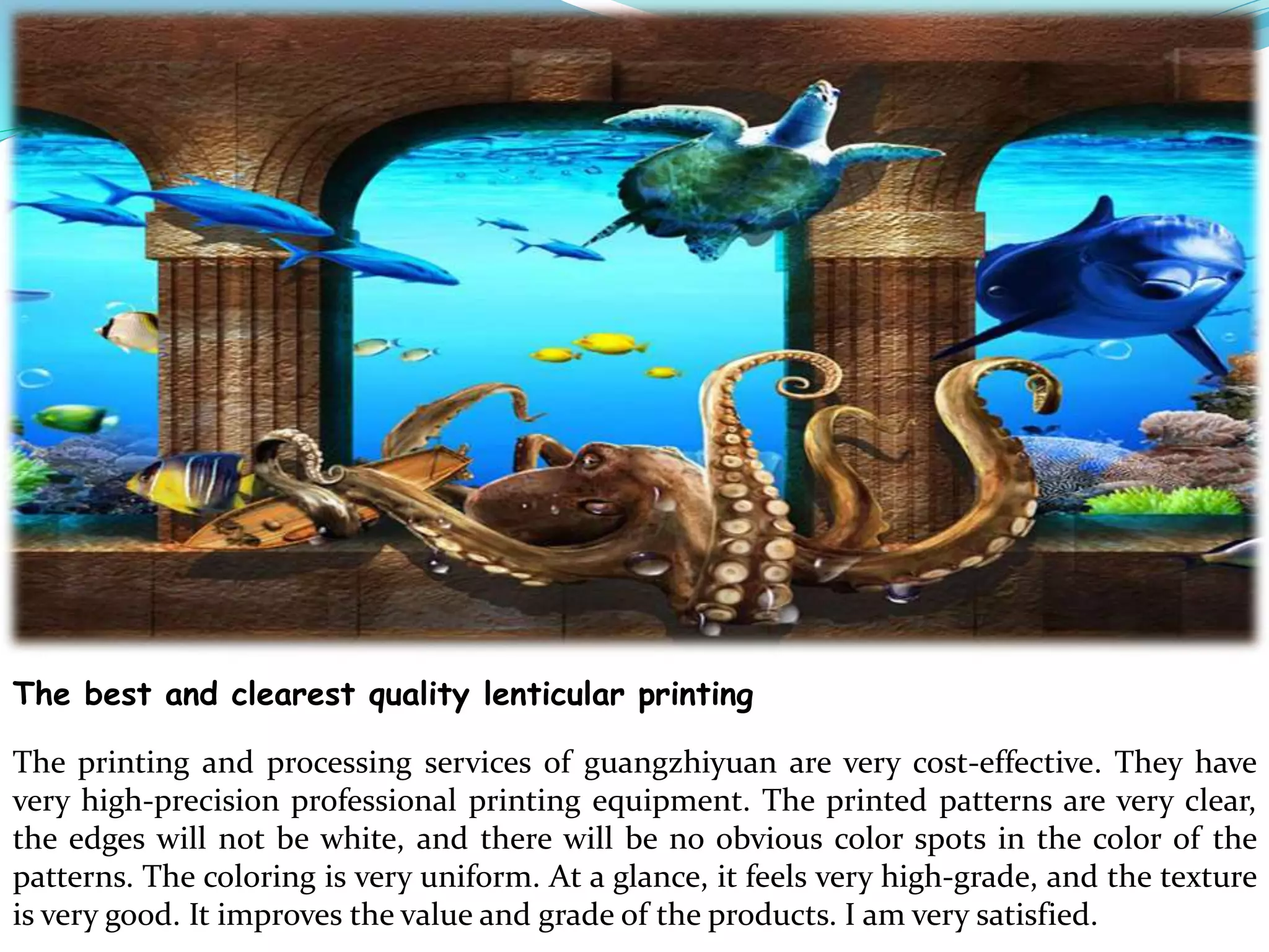 Lenticular Advertising Manufacturer | PPT