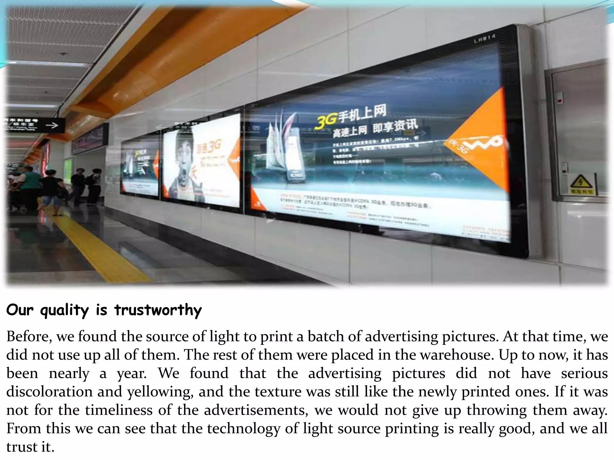 Lenticular Advertising Manufacturer | PPT