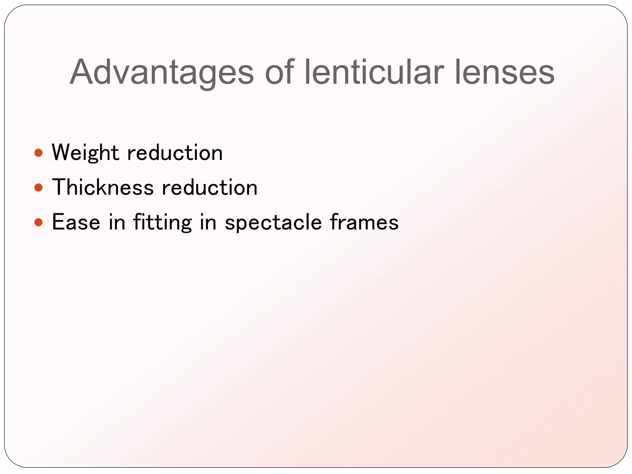 Lenticular lenses | PPTX