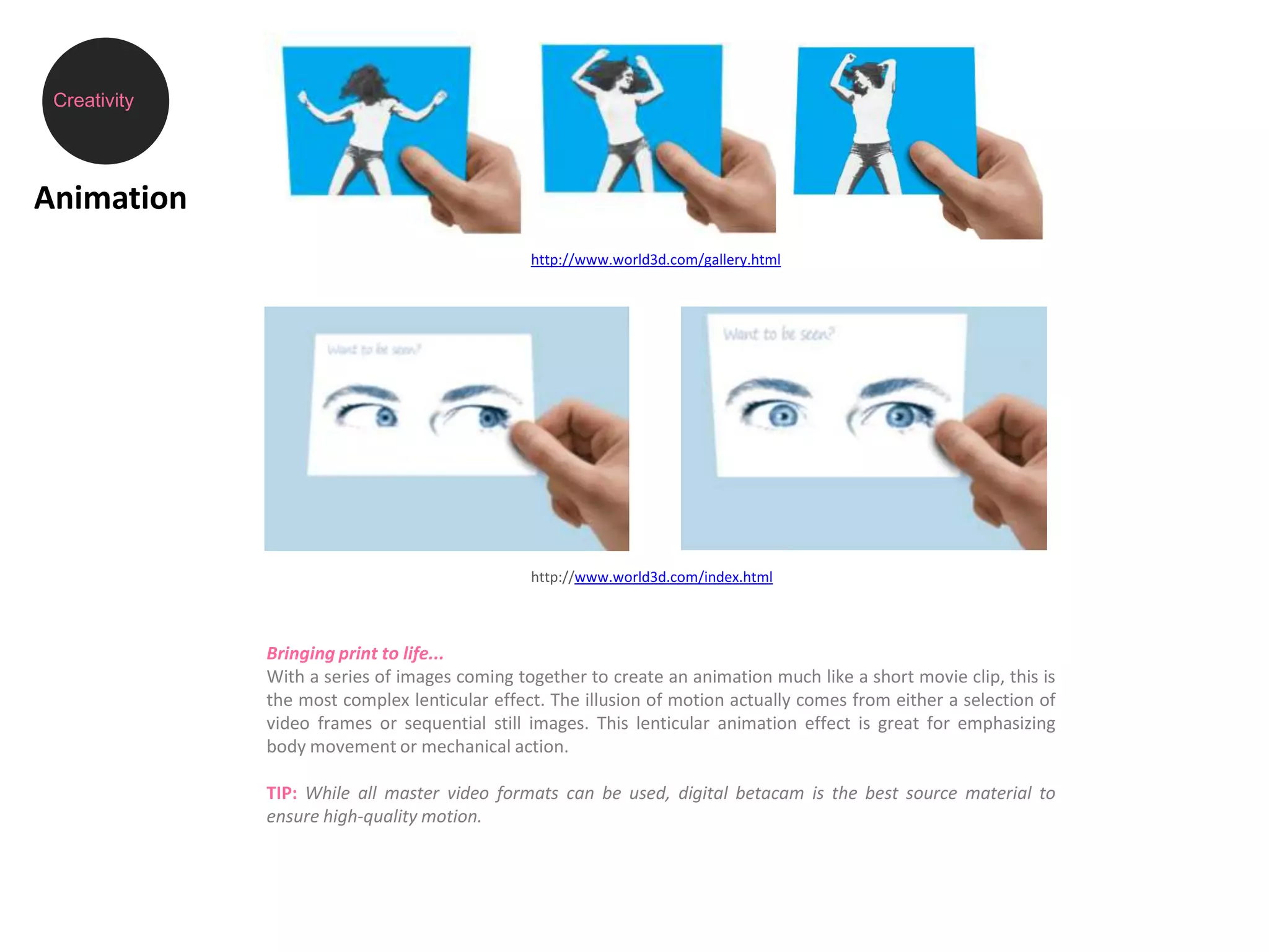 Lenticular Printing | PPTX
