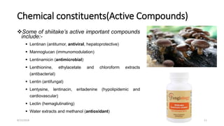 Lentinula edodes (shiitake) copy | PPTX | Gardening | Home & Garden