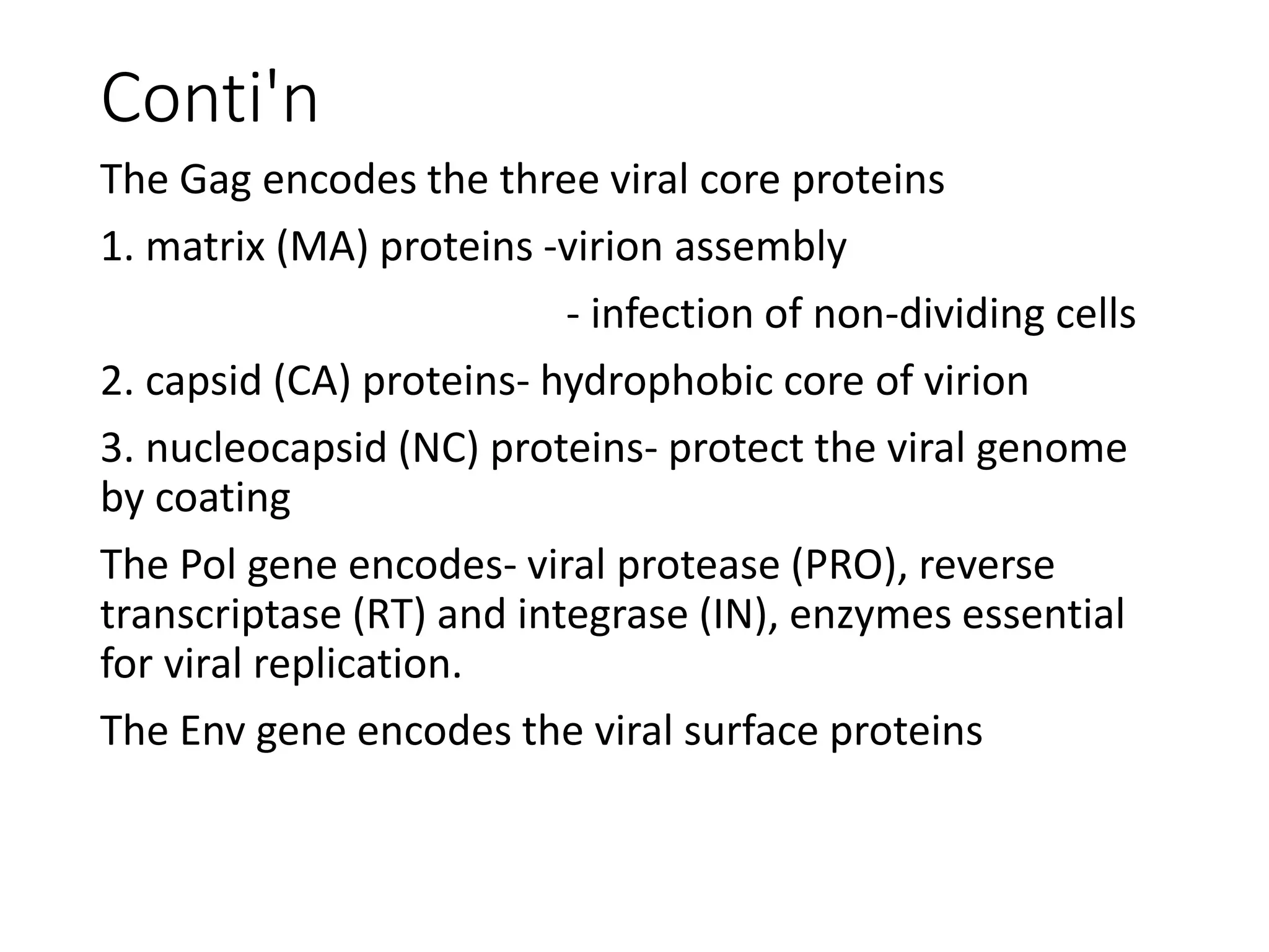 lentivirus Presentation.ppt describe very much | PPT