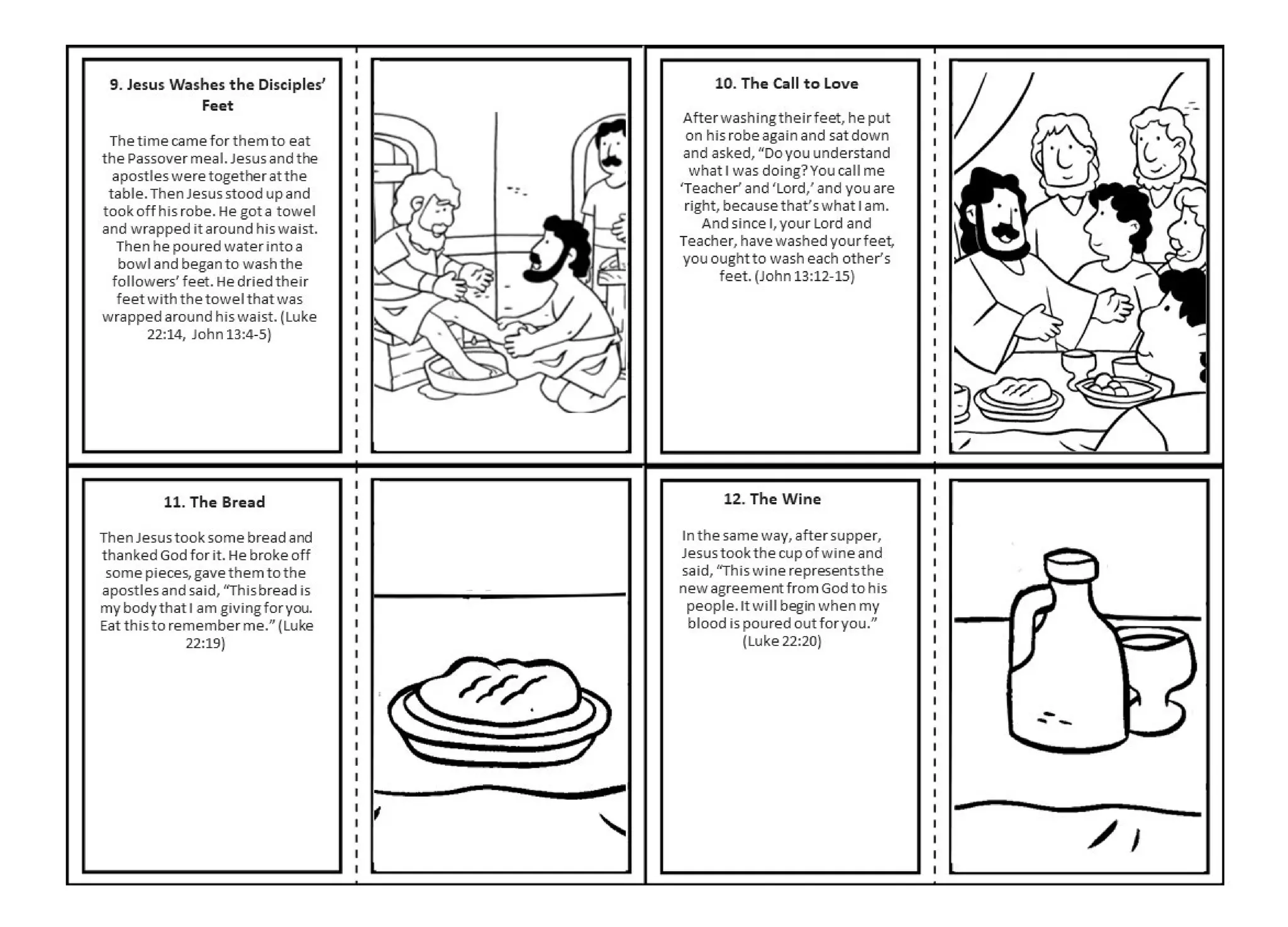 Lent story and activity cards | PPT
