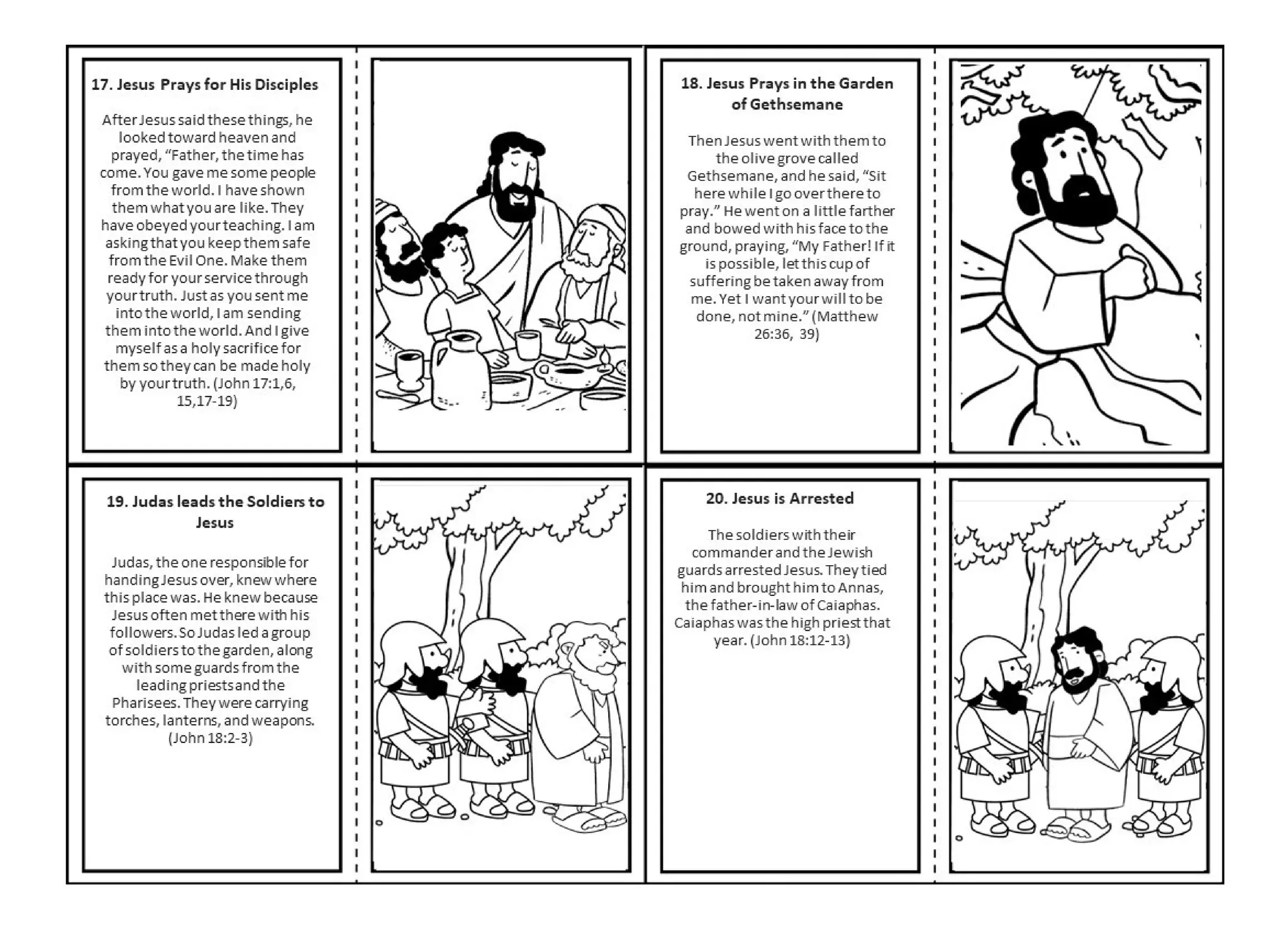 Lent story and activity cards | PPT