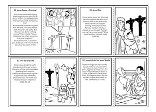 Lent story and activity cards | PDF