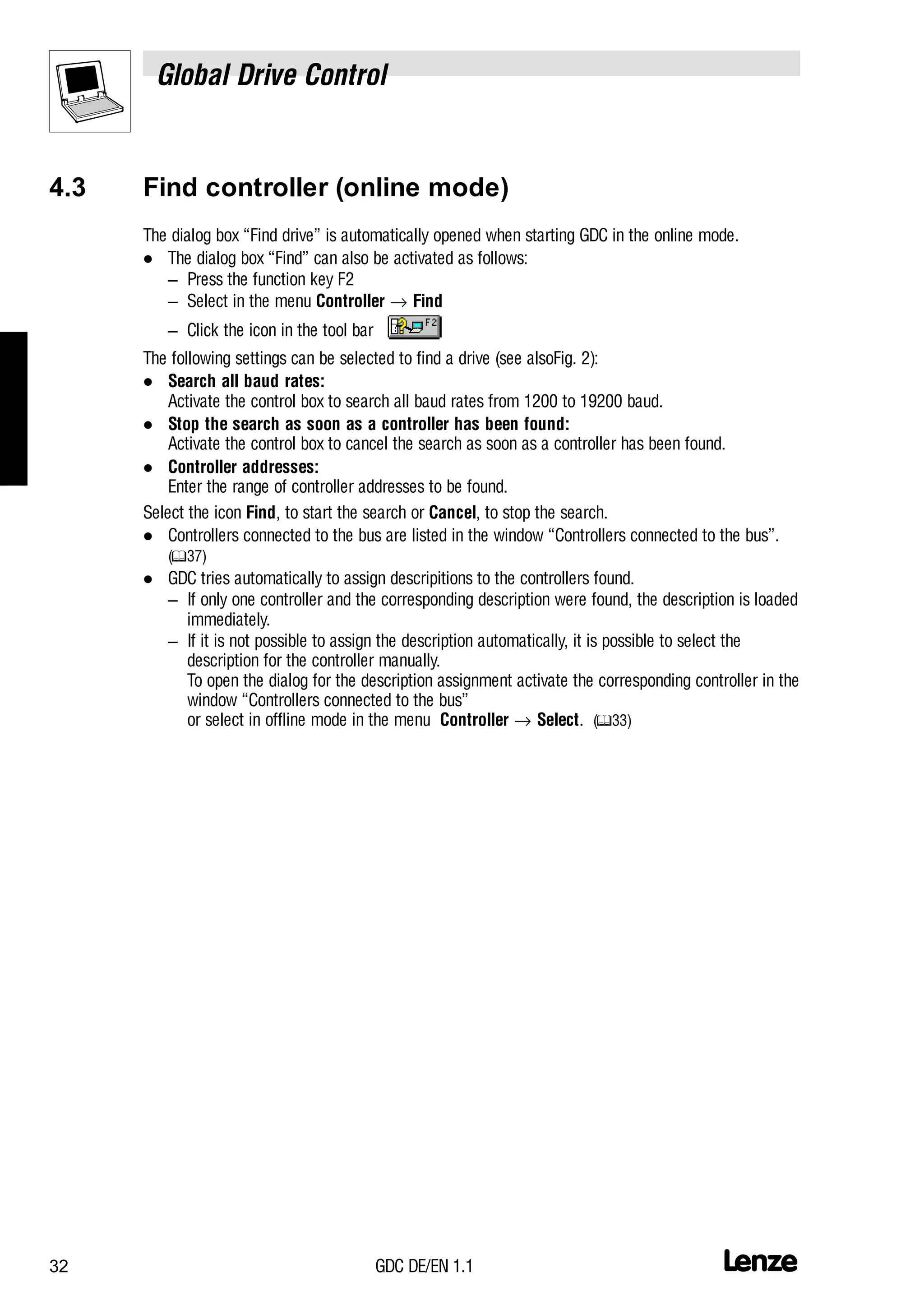 Lenze manual global drive gdc en | PDF
