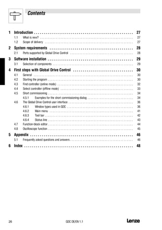 Lenze manual global drive gdc en | PDF