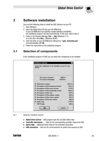 Lenze manual global drive gdc en | PDF