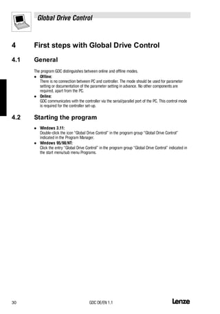 Lenze manual global drive gdc en | PDF
