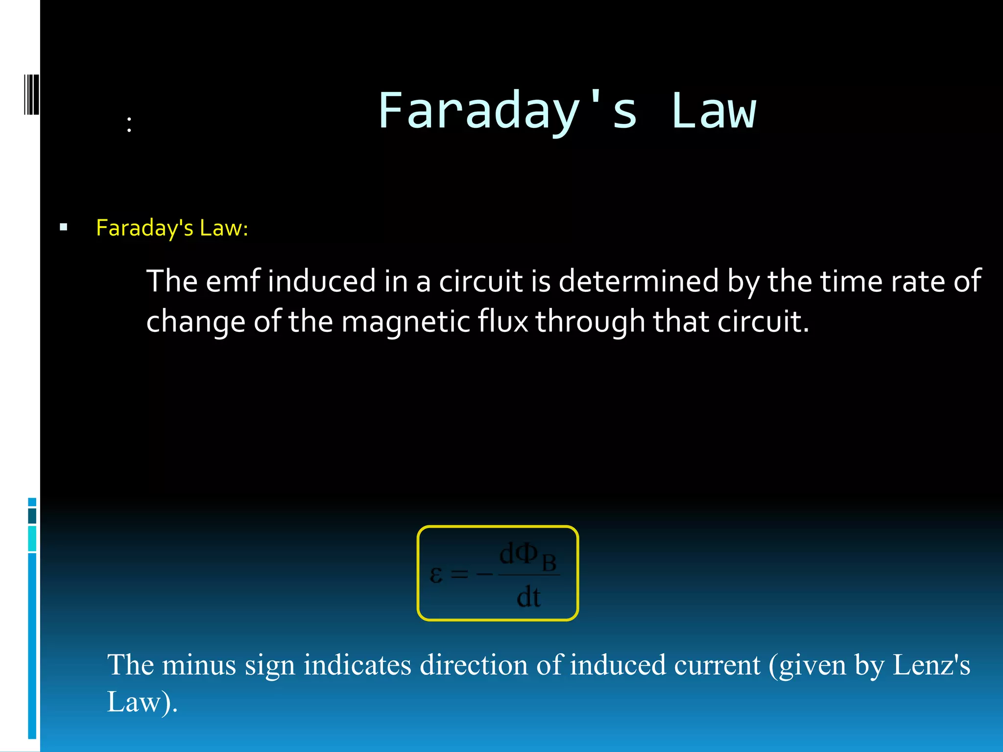 lenzes law presentatiovn.ppt | Physics | Science