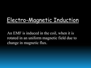 lenzes law presentatiovn.ppt | Physics | Science