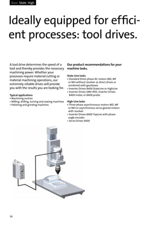 Brochure - Lenze motion control solutions | PDF