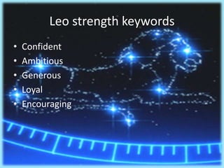 Leo, my horoscope sign | PPTX