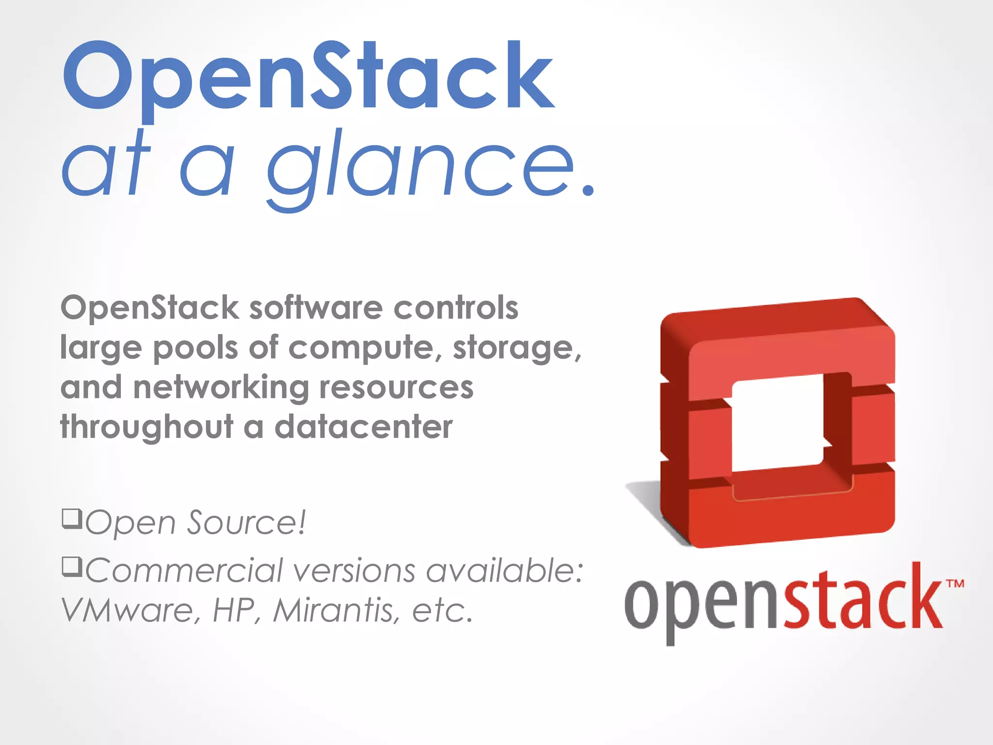 OpenStack VDI and DaaS with Leostream and the Teradici Pervasive Cloud ...