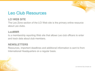Leo history from lion narsimha raju dichpally FDI 320D, India | PPT